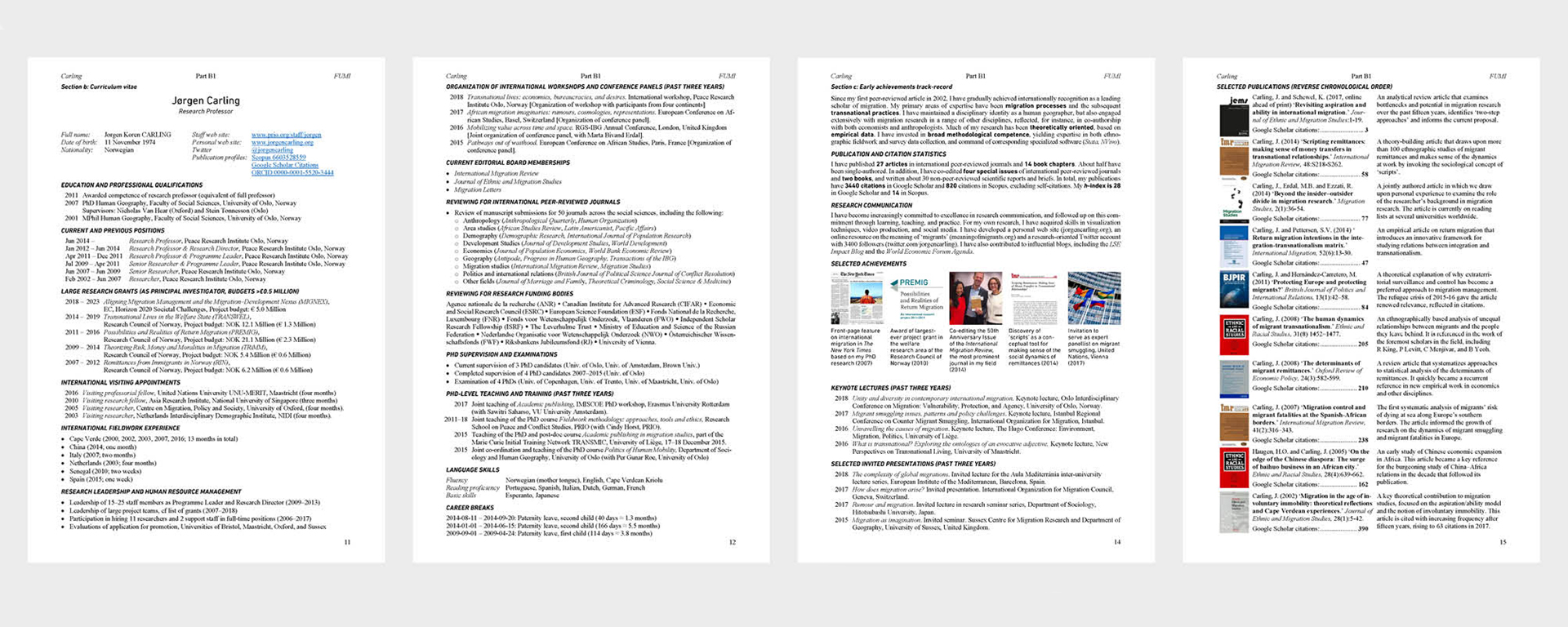 Conveying capacity, creativity and commitment in an ERC proposal ...