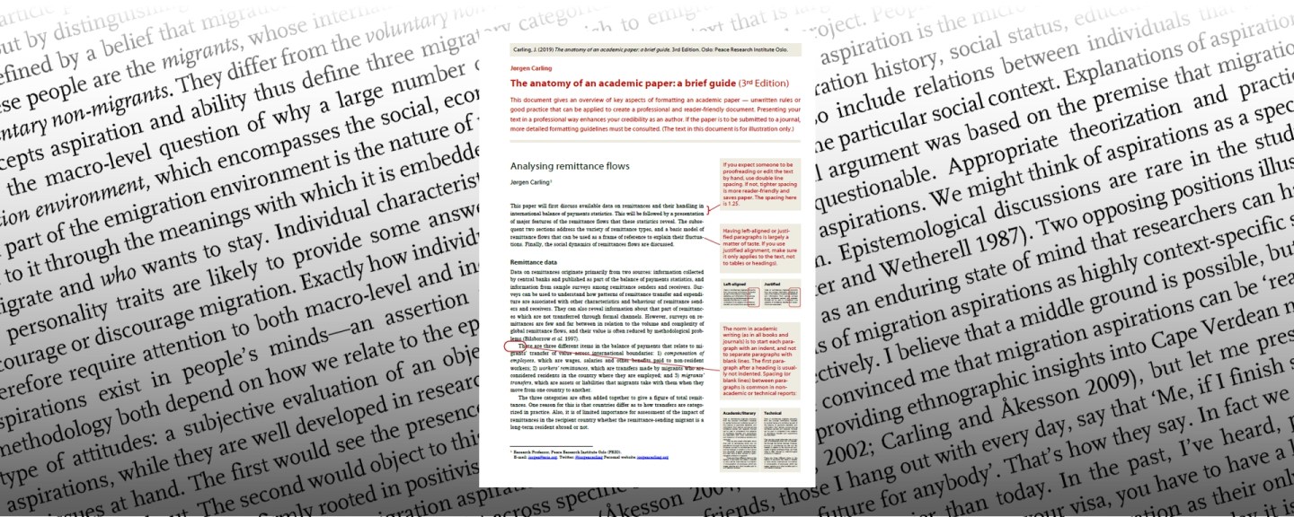 The anatomy of an academic paper: a brief guide (3rd edition) – Jørgen ...